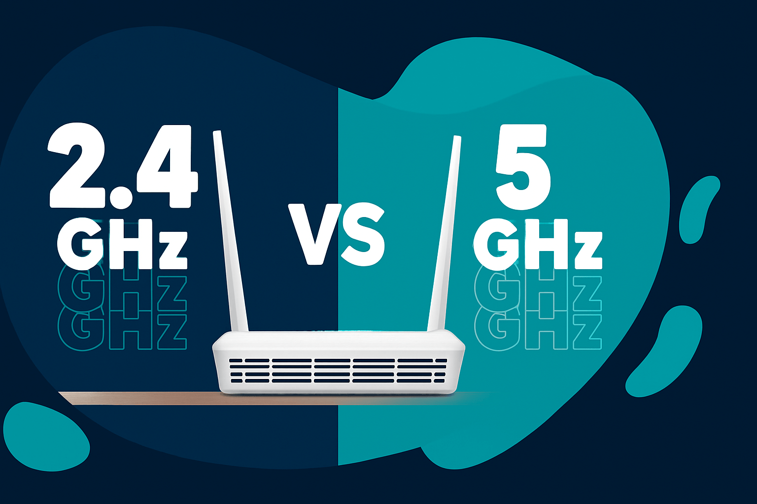 Comparativa entre las bandas de frecuencia Wi-Fi 2.4 GHz y 5 GHz - Speedmax